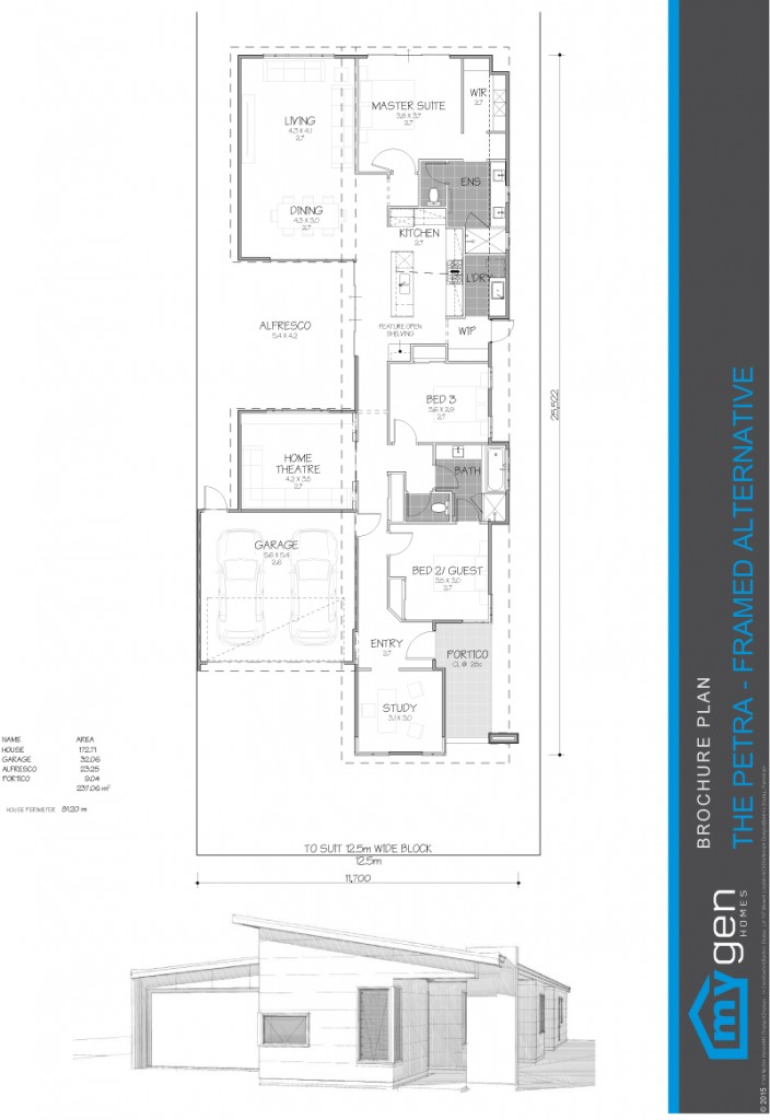 The Petra single storey display home - mygen homes
